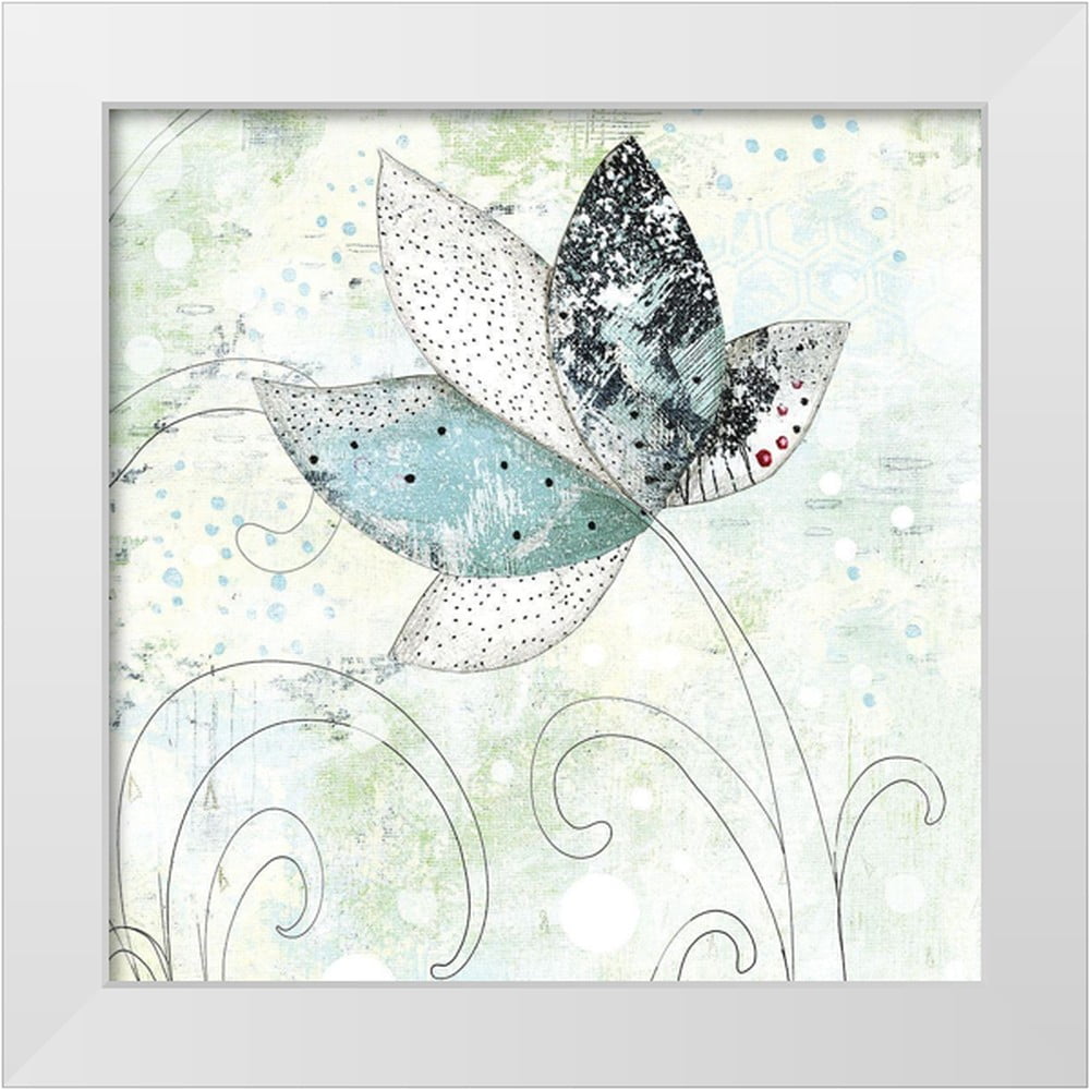 Ogren, Sarah 15x15 White Modern Wood Framed Museum Art Print Titled ...