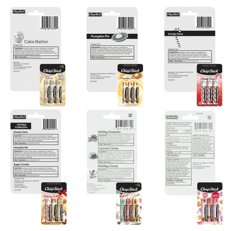 Chapstick Seasonal Flavors
