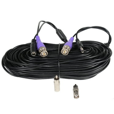 Cablevantage Security Camera Cable Wire CCTV Video Power 60ft 60 FT 20M ...