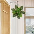 Beauos 14In Vibrant Artificial Green Plant Wall Panel for Indoor ...