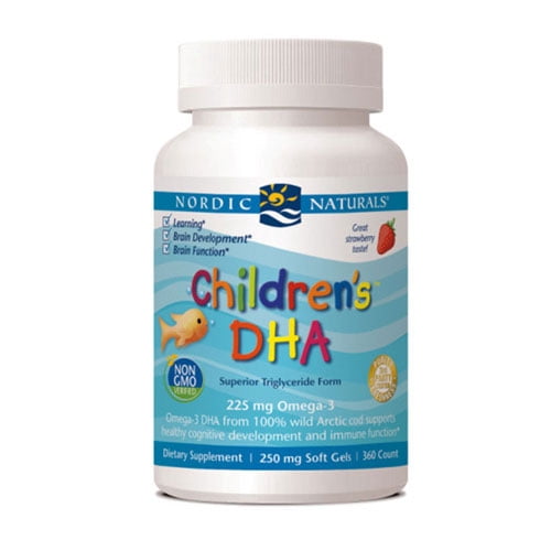 Suplemento DHA Fresa 360 Sof para niños de Nordic Naturals | Walmart en ...