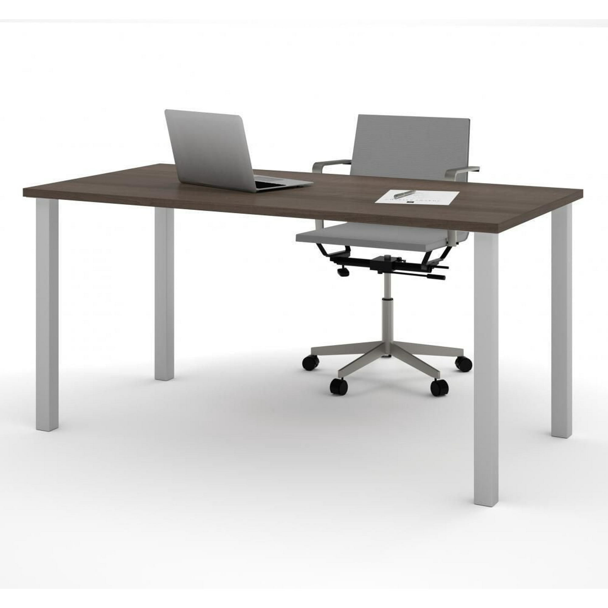 Click here for Bestar 30 X 60 Table With Square Metal Legs 30 X 6... prices