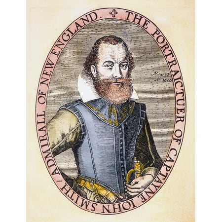 John Smith (1680-1631). /Nenglish Soldier And Colonist In America: Line ...