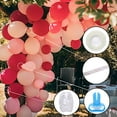 Balsa Circle White Blue Plain Balloon Arch Decorations Tools Kit Set ...