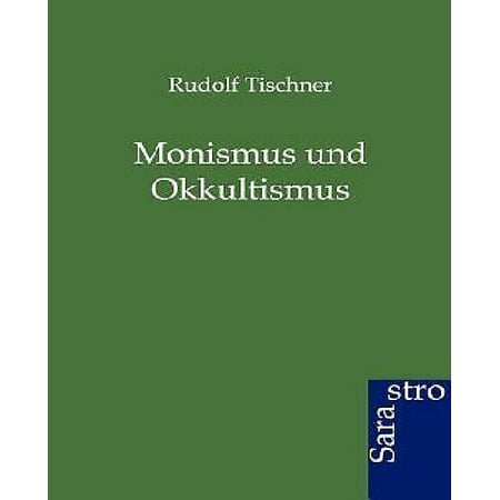 Monismus Und Okkultismus | Walmart Canada
