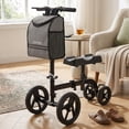 COSYWILL Foldable Knee Scooter, Steerable Knee Walker Scooter for ...