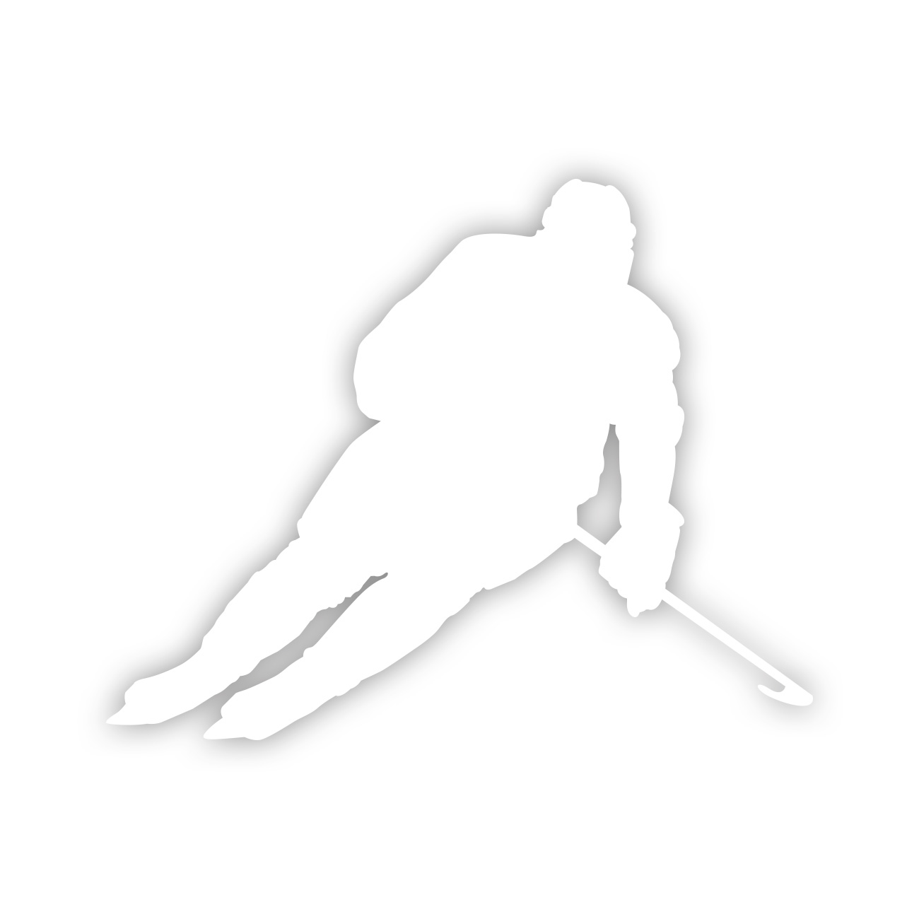 Ice Hockey Sticker Decal Die Cut - Self Adhesive Vinyl - Weatherproof ...