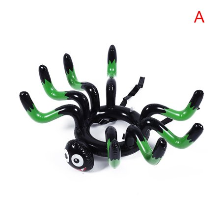 Inflatable Giant Spider Witch Hat Ring Toss Game Halloween Party Games ...