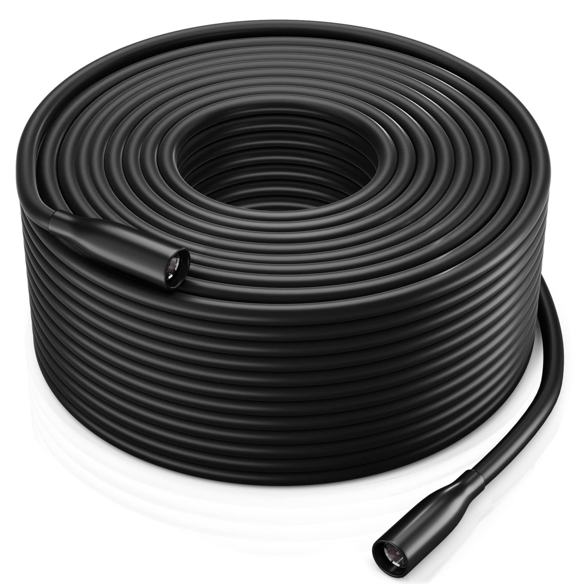 Coaxial Cable 300ft RG6 Triple Shielded Outdoor Rated, Weather Proof ...
