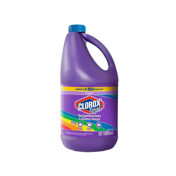Pack de 8 Blanqueador Clorox Ropa Color 1.8 L Clorox Ropa color ...