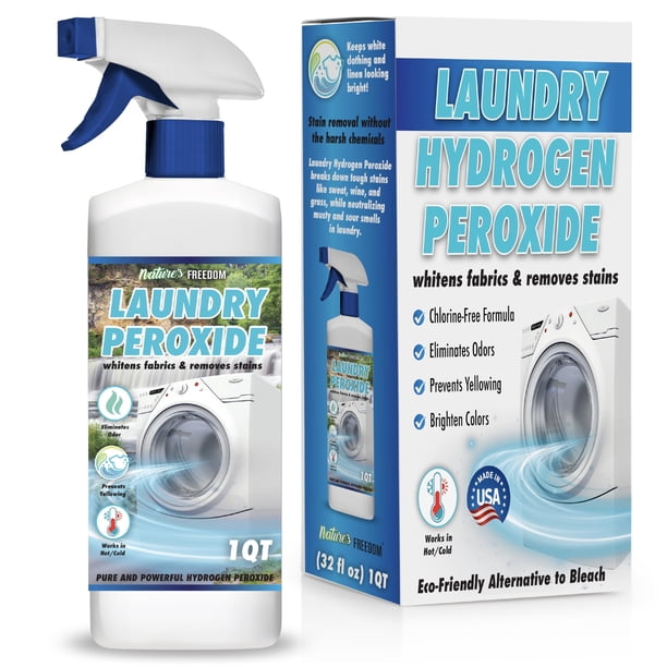 Aerosol de peróxido para ropa Nature's Freedom 960 ml sin cloro ...