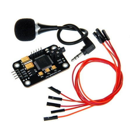 Control Jumper Wire Black With Microphone Voice Recognition Module For ...