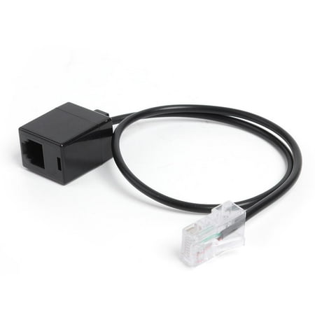 Mymisisa RJ45 8P8C Male to RJ11 6P4C Female Adapter Audio Converter ...
