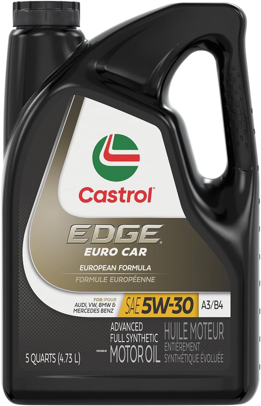 Castrol 03037 EDGE Gold 5W-30 Synthetic Motor Oil, 5 quart | Walmart en ...