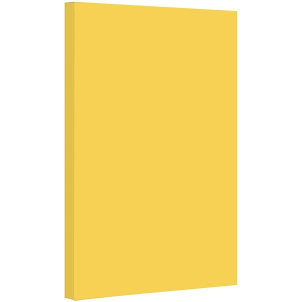 Goldenrod Pastel Color Card Stock | 67Lb Cardstock | 11” x 17” Inches ...
