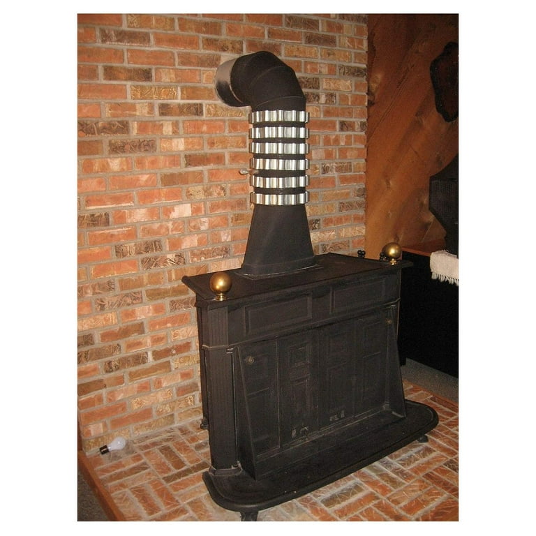 Stove Pipe Heat Fins