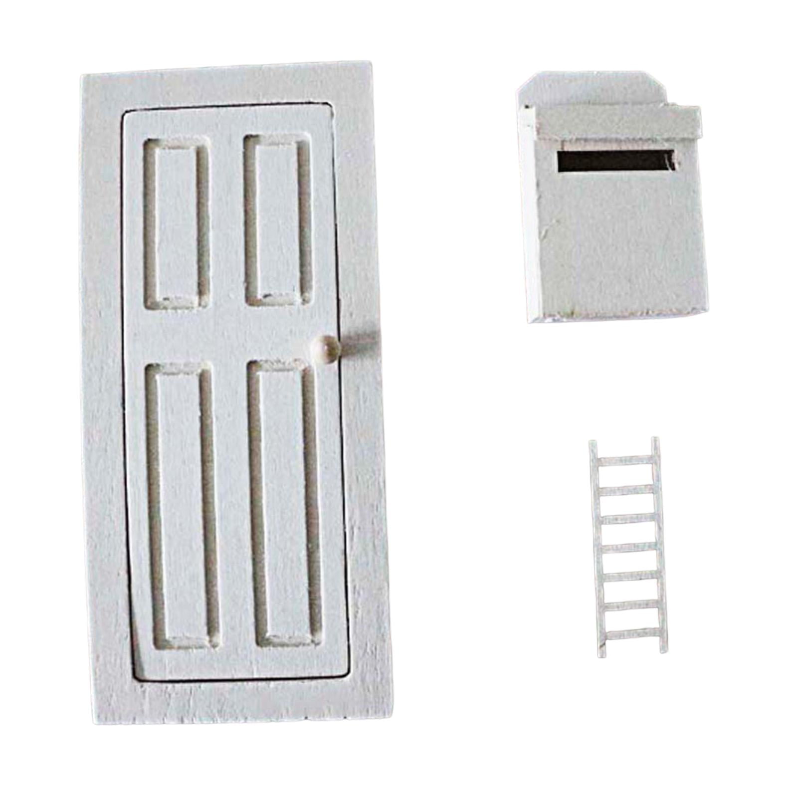 Dollhouse Furniture Accessories ,Wooden Doors Display Props Model Dolls ...