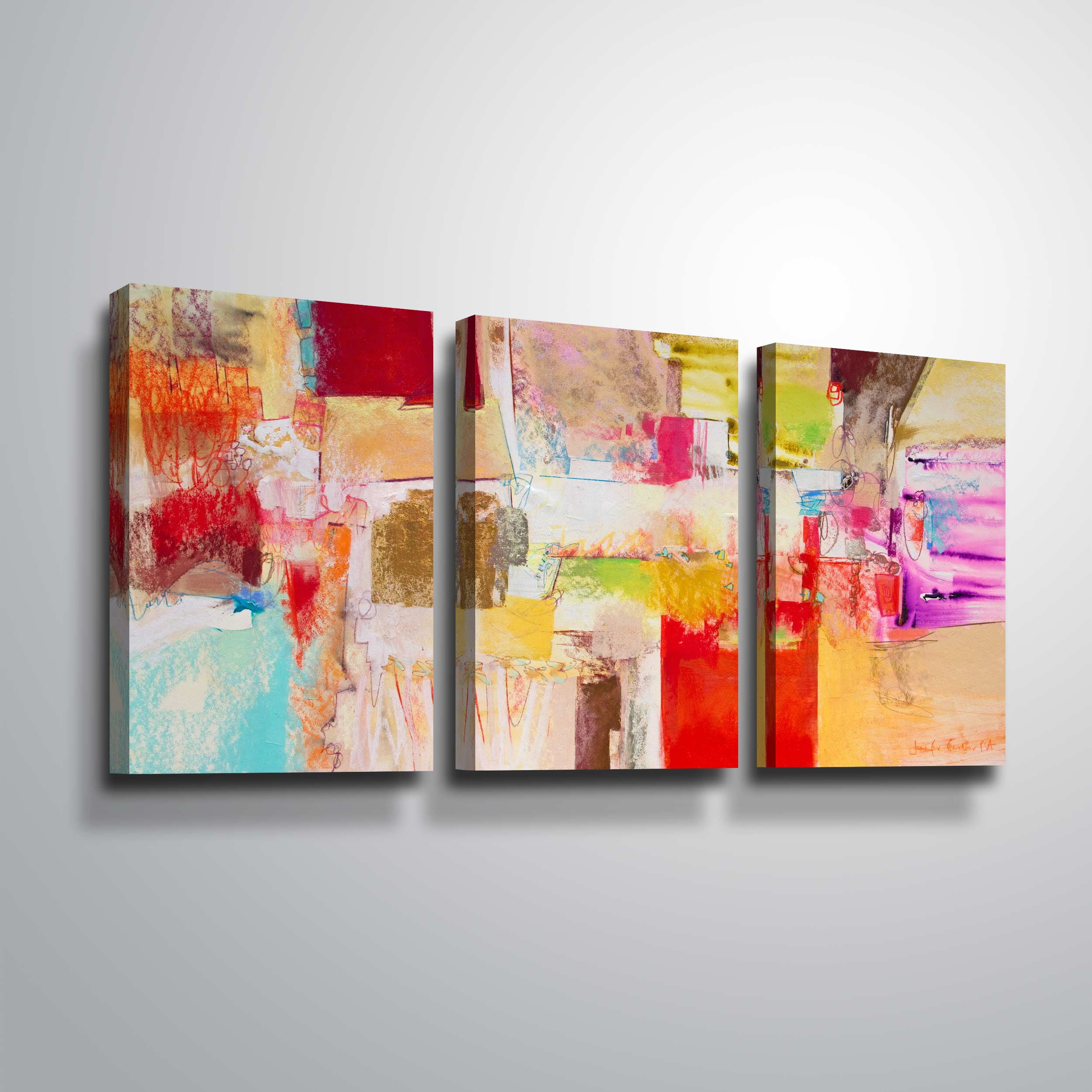 Red & Gold Leaf 3 - Walmart.com