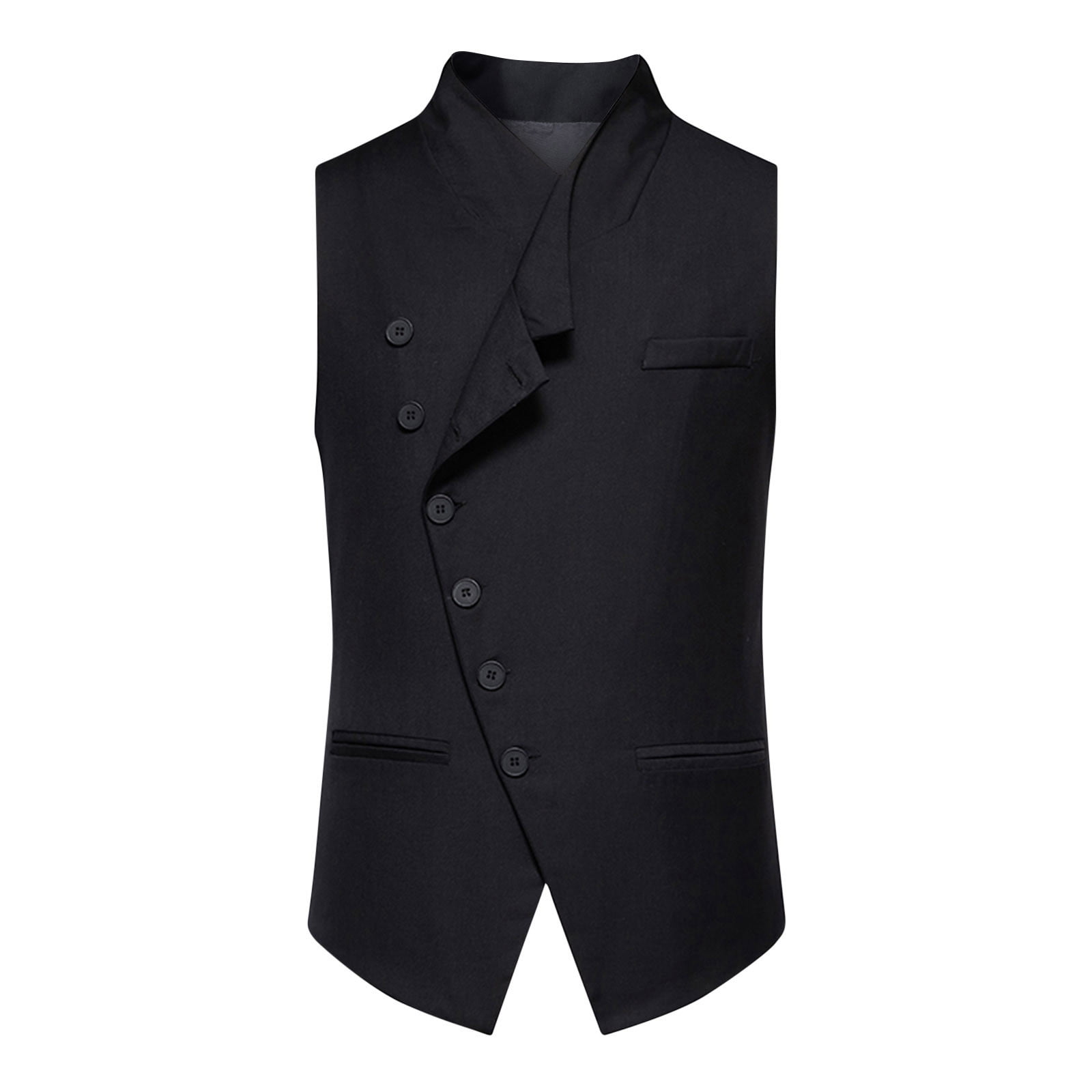 Click here for Faiwad Mens Classic Waistcoat Formal Business Slee... prices