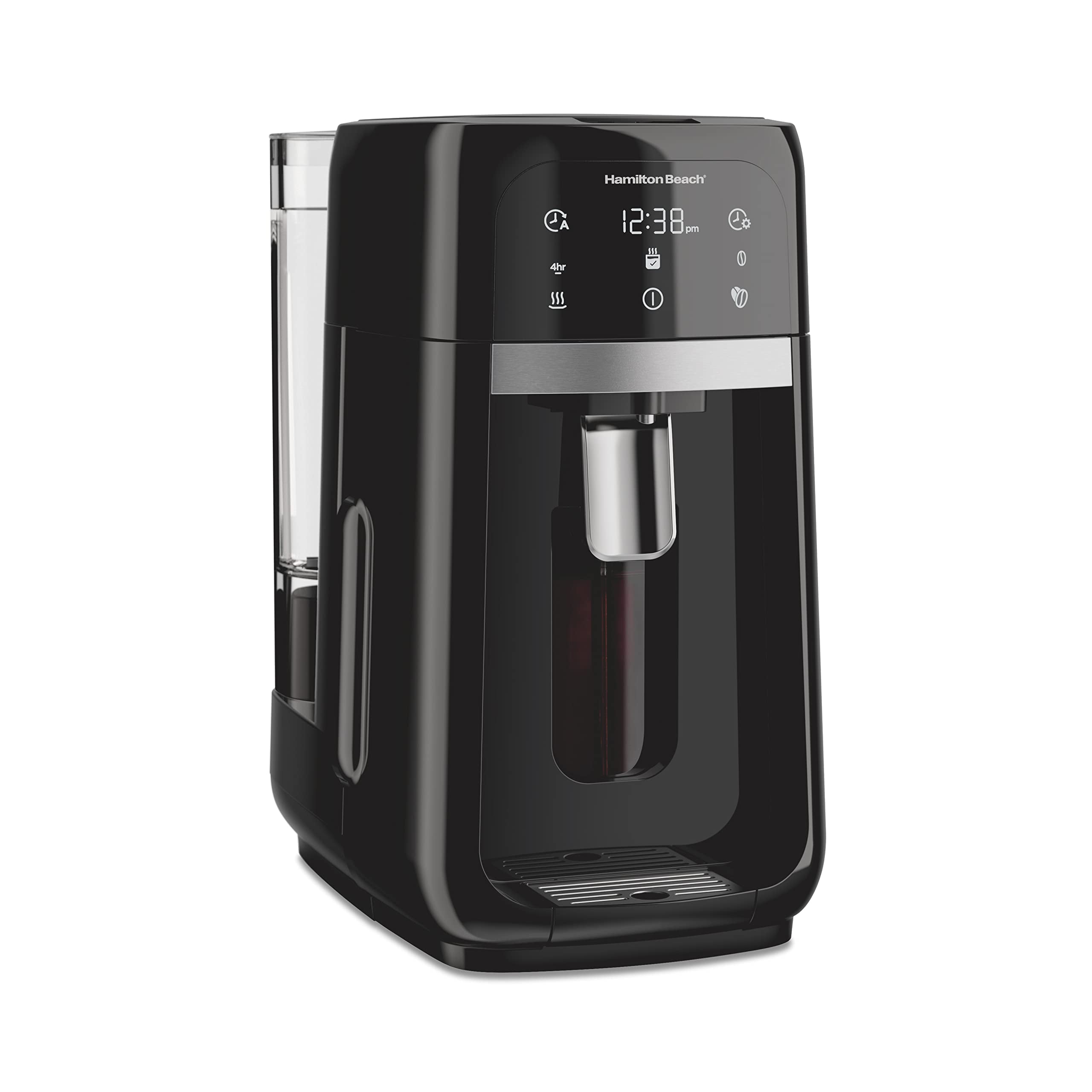 Hamilton Beach One Press Programmable Dispensing Drip Coffee Maker with ...