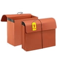 2 Packs Expanding File Folder with Flap and Cord Closure,5 Inch ...