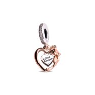 Pandora Rose United Regal Hearts Charm 787670 - Walmart.com