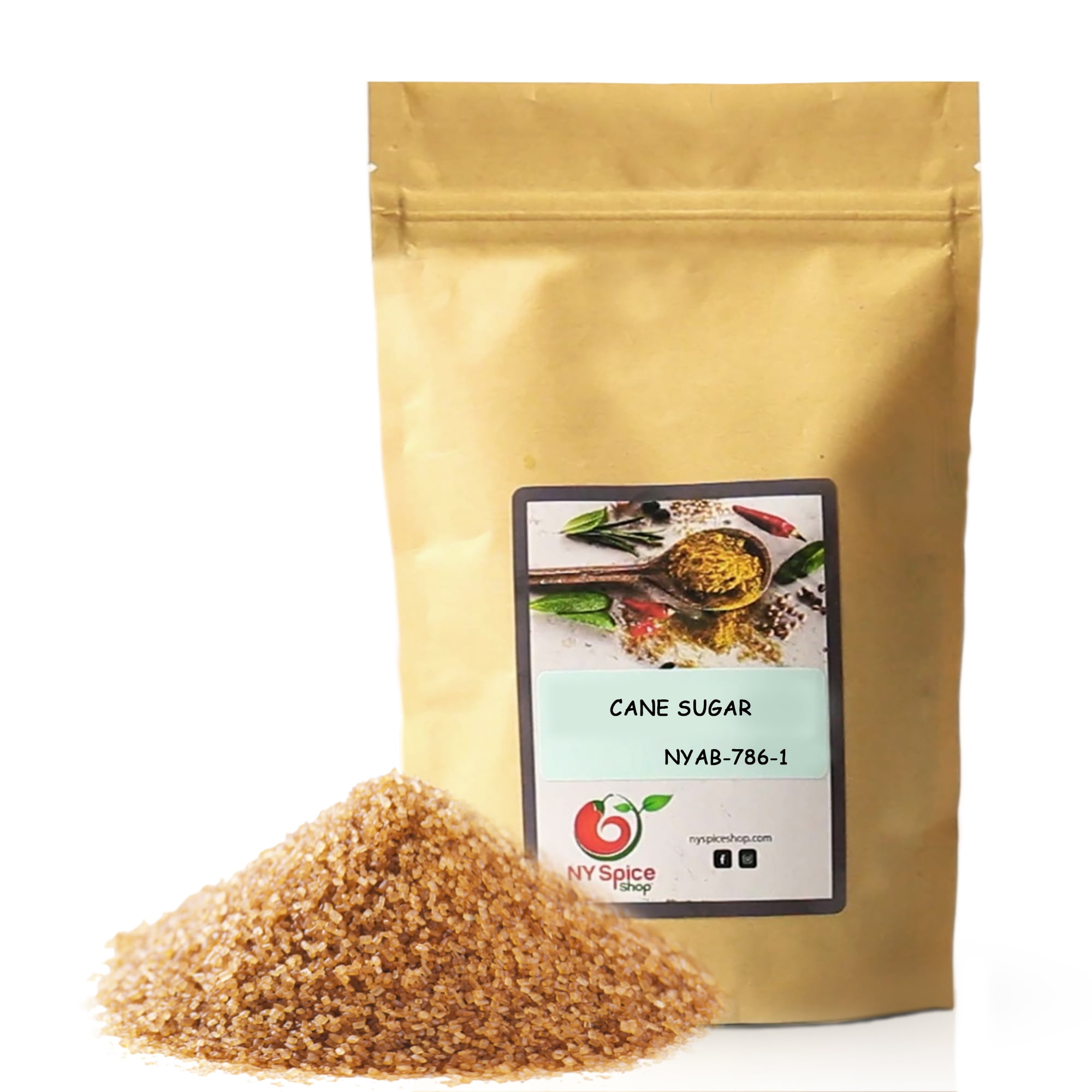 Cane Sugar, Brown Sugar - All Natural - Raw Cane Sugar - Sugarcane ...