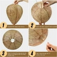Naler Paper Wasp Nest 4 Pack - Decoys Safe Hanging Fake Wasp Deterrent ...