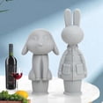 ANXPTIME Silicone Stopper with Cartoon Design Perfect For Wine ...