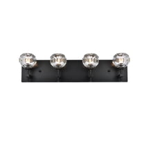 Elegant Lighting Graham 4 Light Wall Sconce in Black - Walmart.com