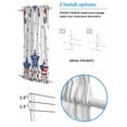 4th of July Blackout Door Curtains for French, Glass,Front, Back, Patio ...
