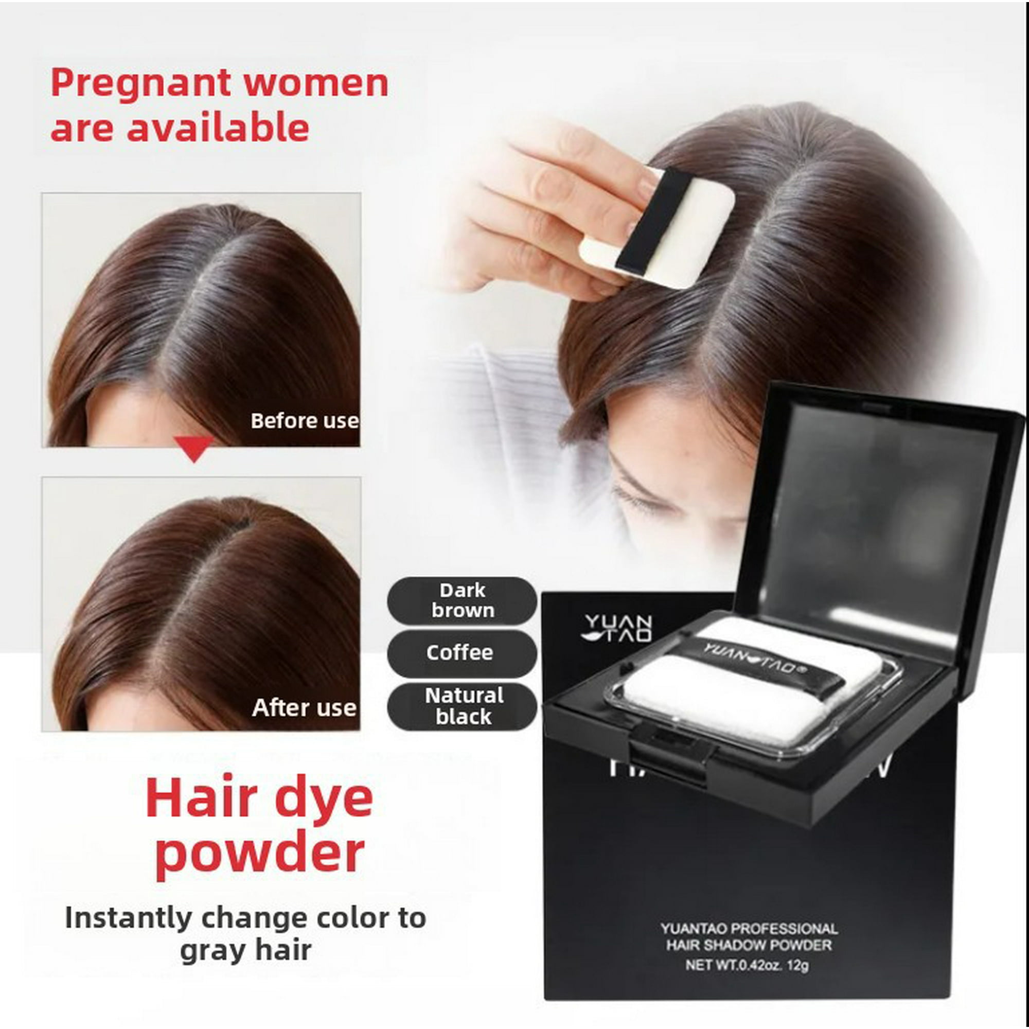 Click here for Unbranded Yuantao Plant-Based Temporary Hair Dye P... prices