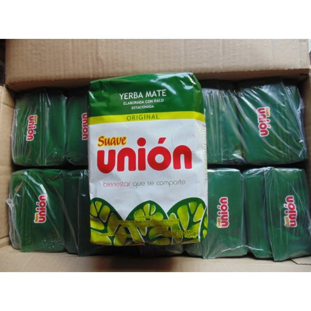 Union Yerba Mate Suave 2.2 Lbs/ 1 Kilo (10 Packs) - Walmart.com ...