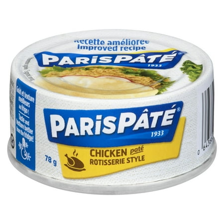Paris Pate Chicken Pâté Rotisserie Style, 78 g - Walmart.ca