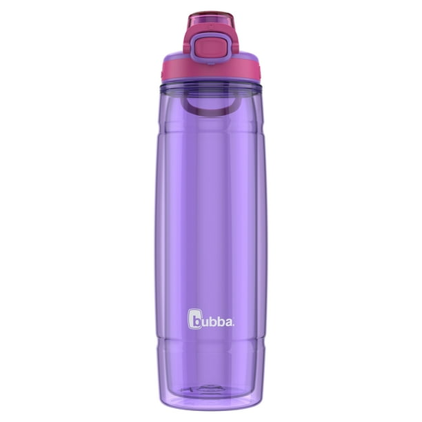 bubba Flo Duo Refresh Double-Walled Water Bottle in Purple, 24 fl oz ...