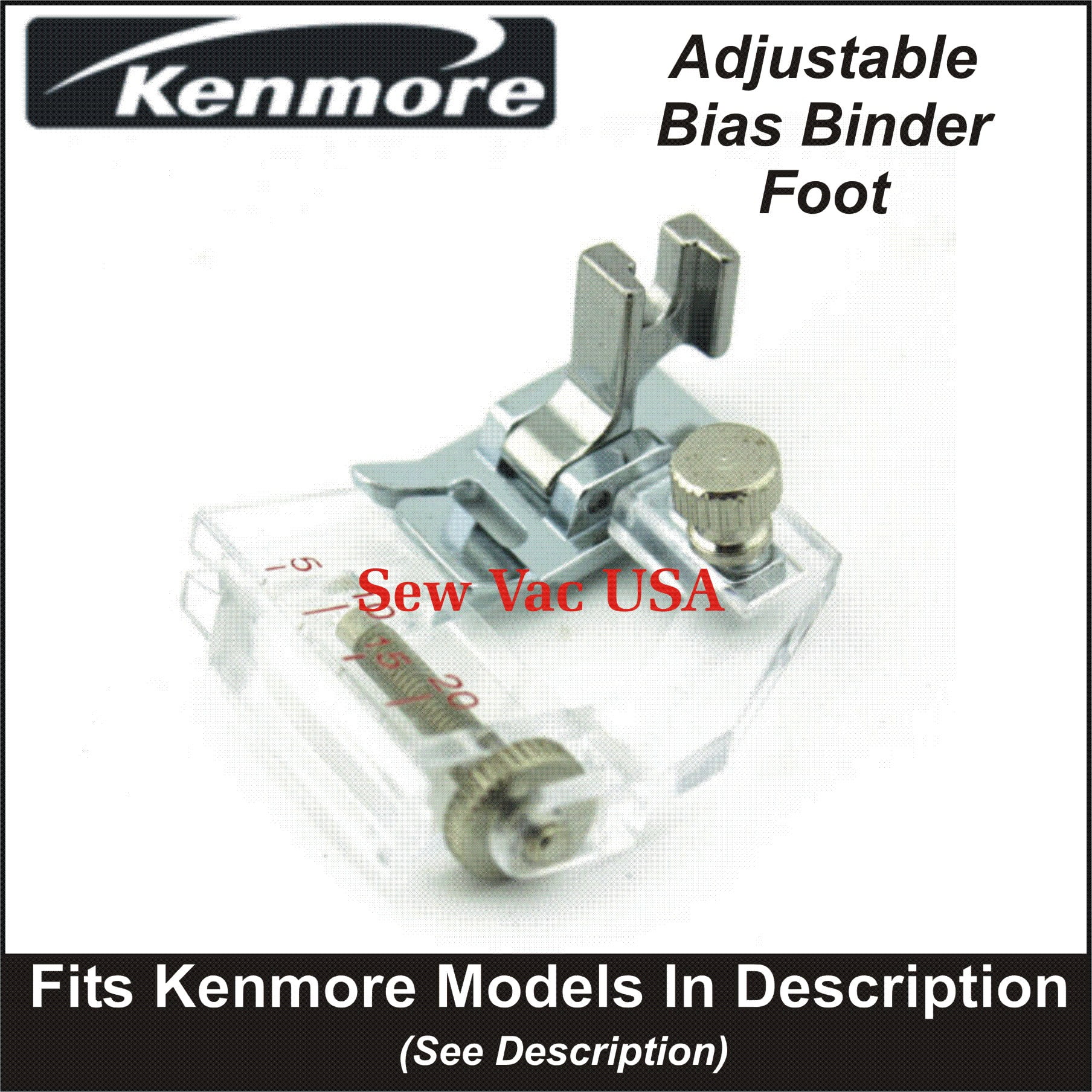 Kenmore Adjustable Binder Fits Models In Description - Walmart.com