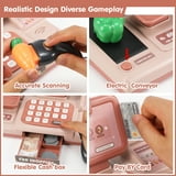 35 Pcs Toy Cash Registers for Kids, Pretend Play Cash Register with ...