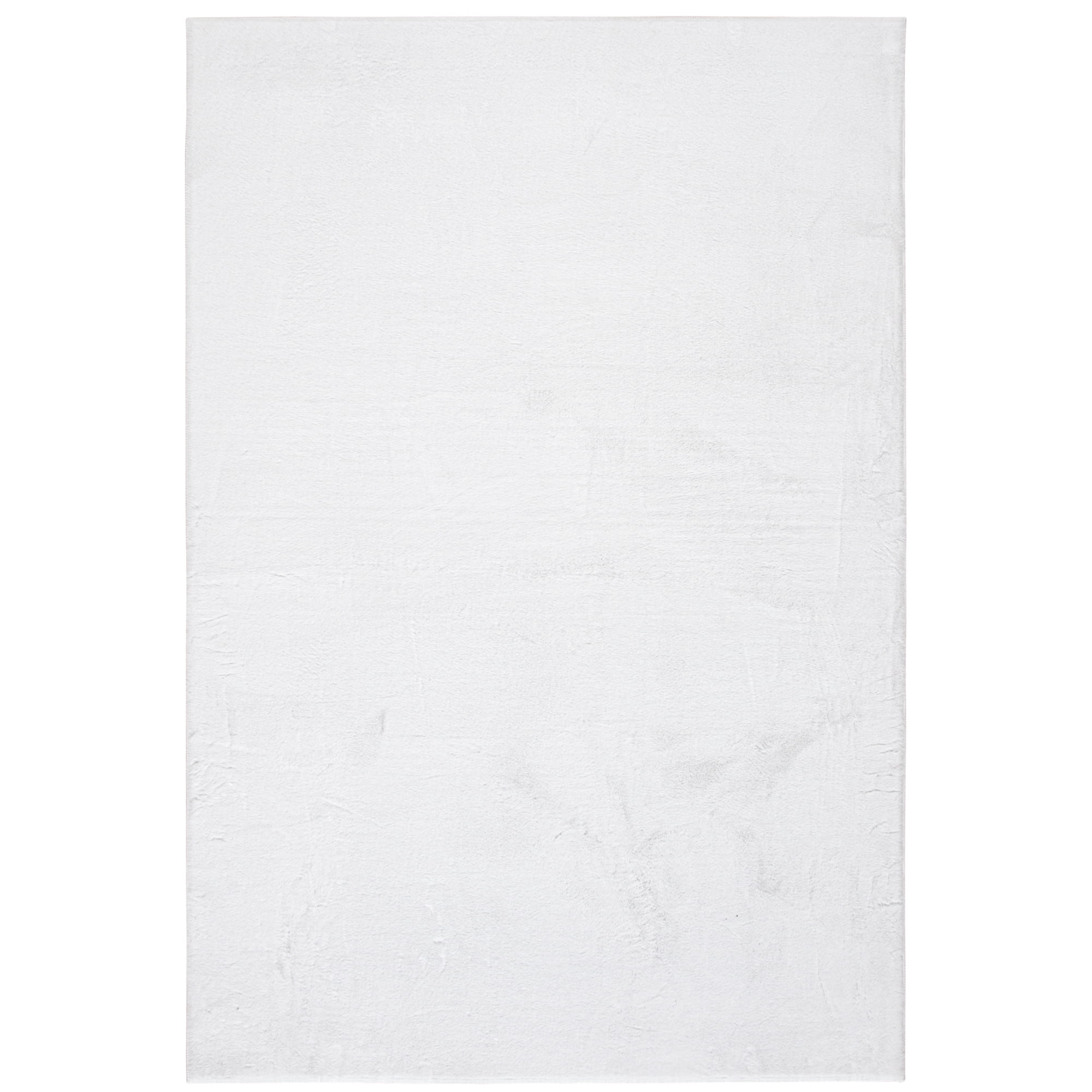 Click here for Mainstays Rabbit Faux Fur White  Area Rug 4x6  Rec... prices
