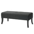 Antonio 46" Wide Bench in Fabric - Walmart.com
