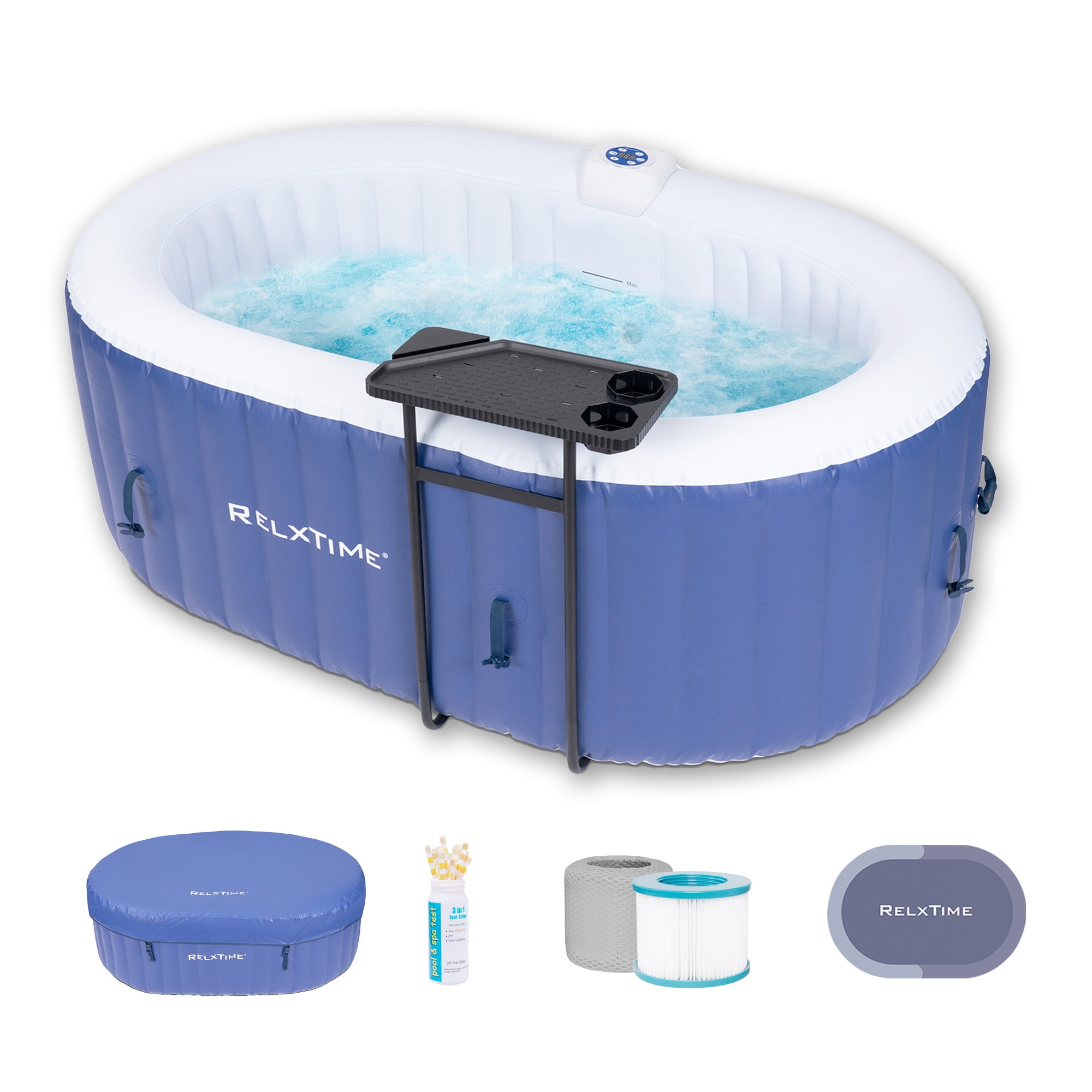 Click here for Relxtime 75x47inch Inflatable Hot Tub 2 Person Ova... prices