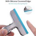12 Pack 3 Sizes Stainless Steel Chip Bag Clips Covered with Silicone ...