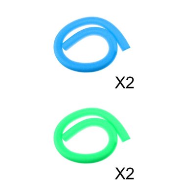 Link’Ems- 4 Pack Connecting Interlocking Swimming Pool Noodles- Colors ...