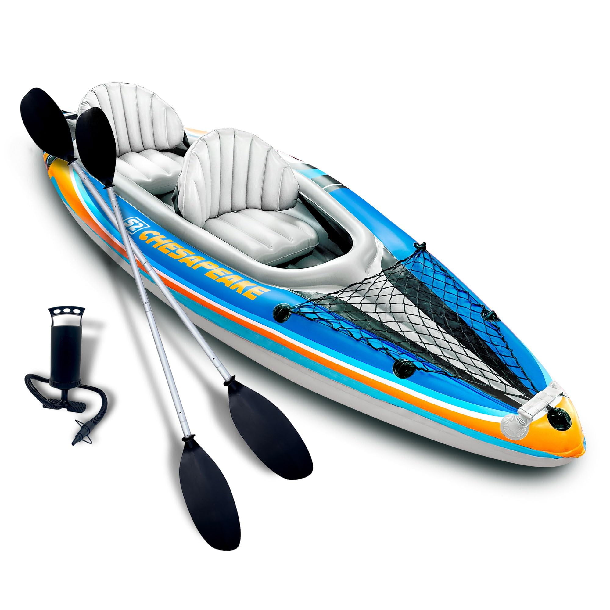 Click here for Sunlite Sports 2-Person Inflatable Kayak With Alum... prices