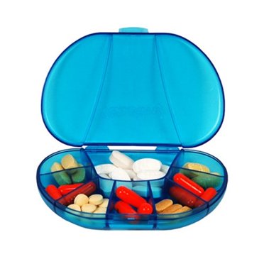 Equate AM/PM Weekly Pill Planner, Large - Walmart.com