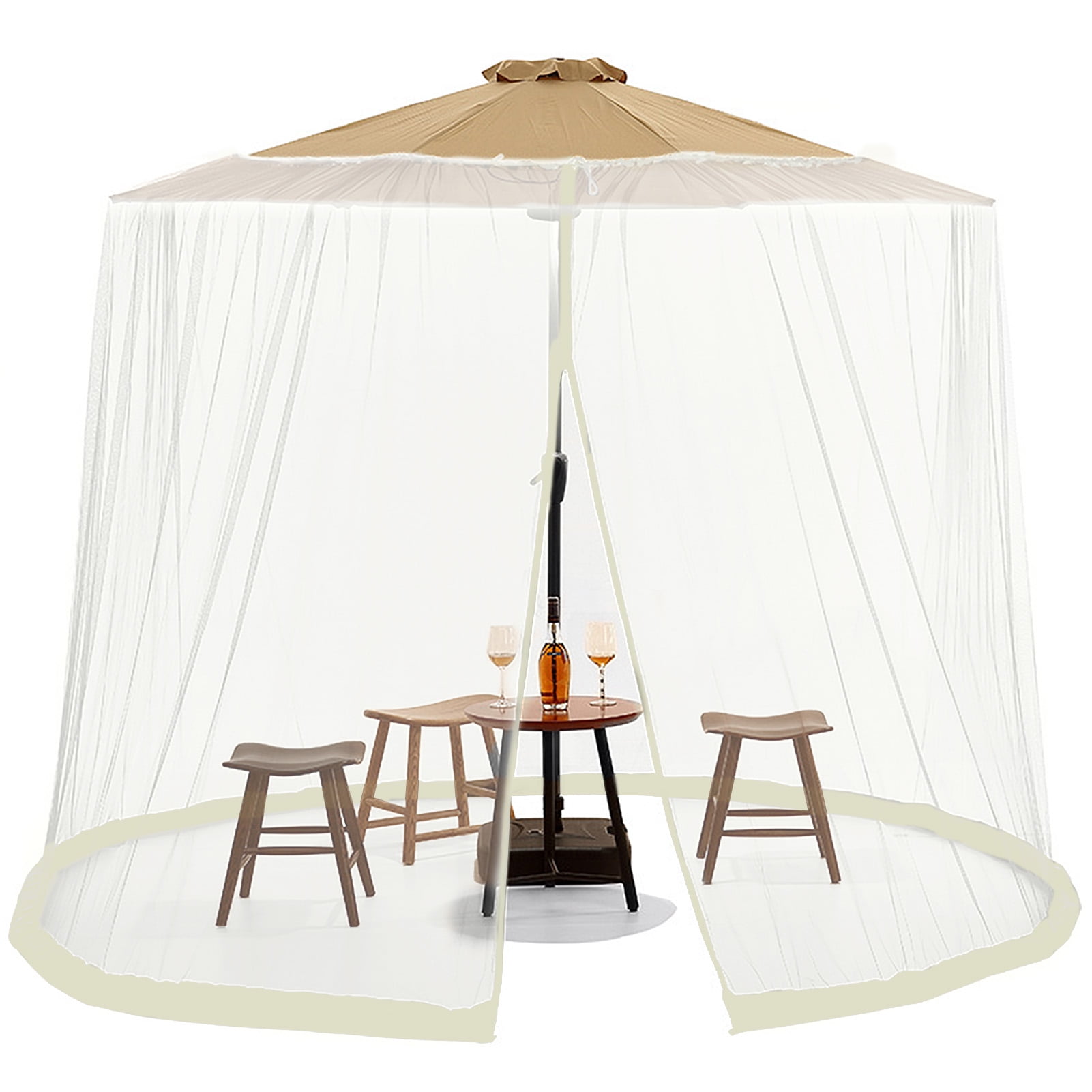 Click here for Ikayaa Outdoor Patio Umbrella Screen Mosquito Nett... prices