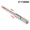 Tile Porcelain Drill Bit for SDS PLUS Shank for Drilling Ceramic, Stone ...