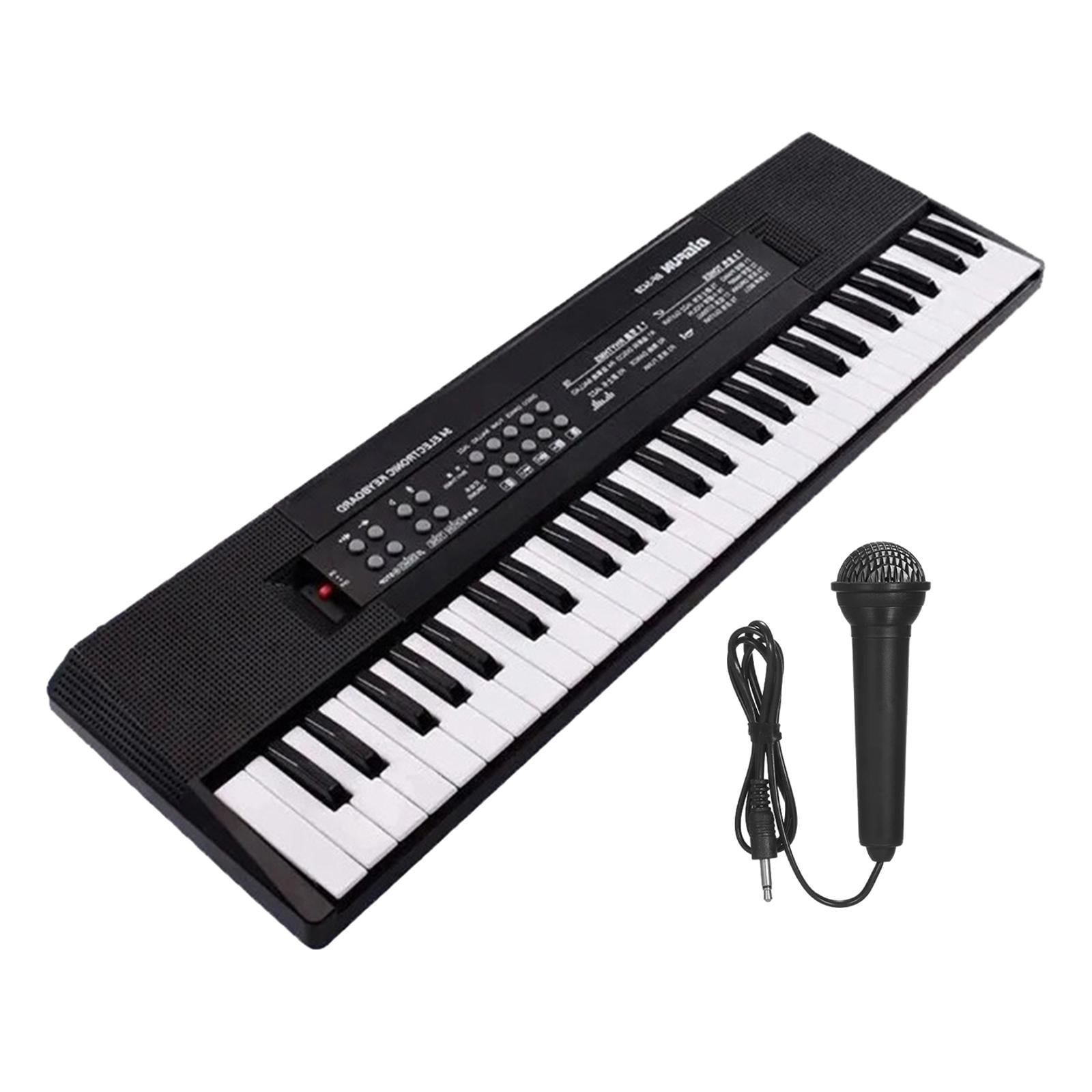 Teclado de piano eléctrico 61 Sunnimix teclado piano | Walmart en línea