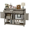 Free Shipping! Homfa Farmhouse Console Table with 2 Drawer for Entrance ...