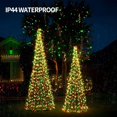 Bright Smart Color Changing Christmas Lights, 66FT 200 LED RGB String ...