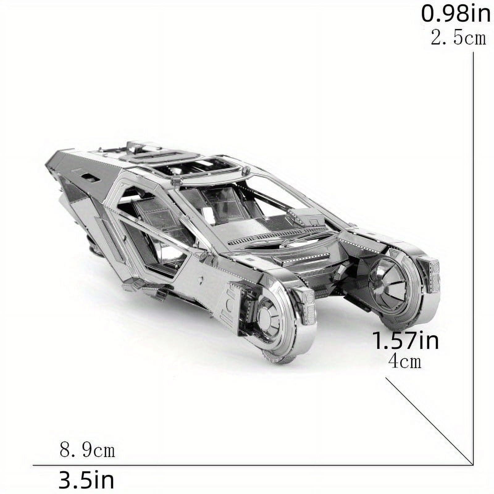 Metal Stainless Steel DIY Toy Assembly Car Model 3D Three-dimensional ...